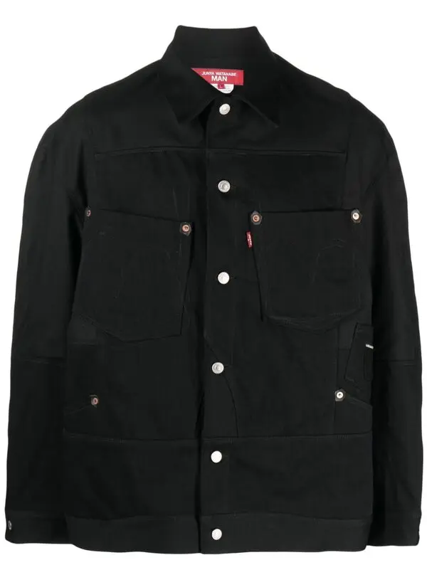 Junya Watanabe Buttoned Cotton Shirt Jacket