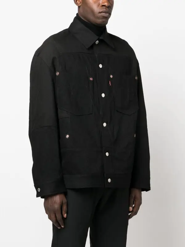Junya Watanabe Buttoned Cotton Shirt Jacket