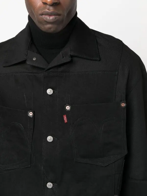 Junya Watanabe Buttoned Cotton Shirt Jacket