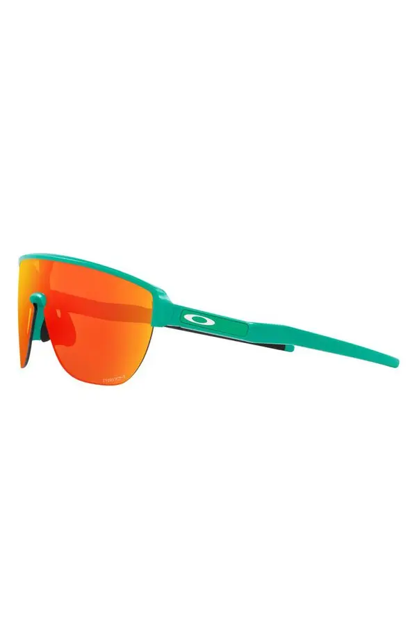 Oakley Corridor Semirimless Shield Sunglasses - Ruby
