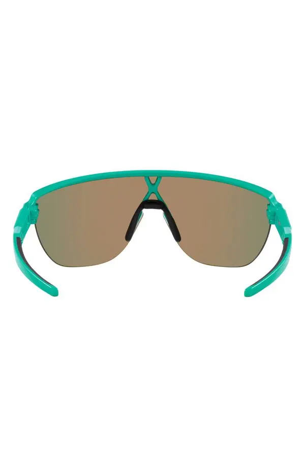 Oakley Corridor Semirimless Shield Sunglasses - Ruby