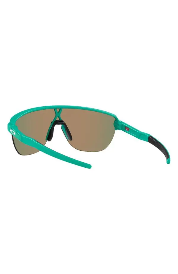 Oakley Corridor Semirimless Shield Sunglasses - Ruby
