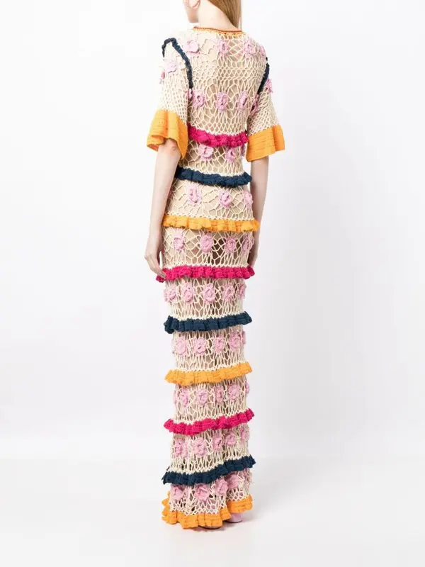 celia b crochet dress Bacuri Dress XL