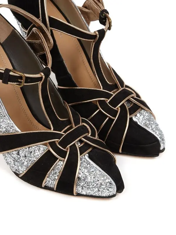 Buy MAISON MARGIELA Tabi Monster High Heel Pumps - Black At 39