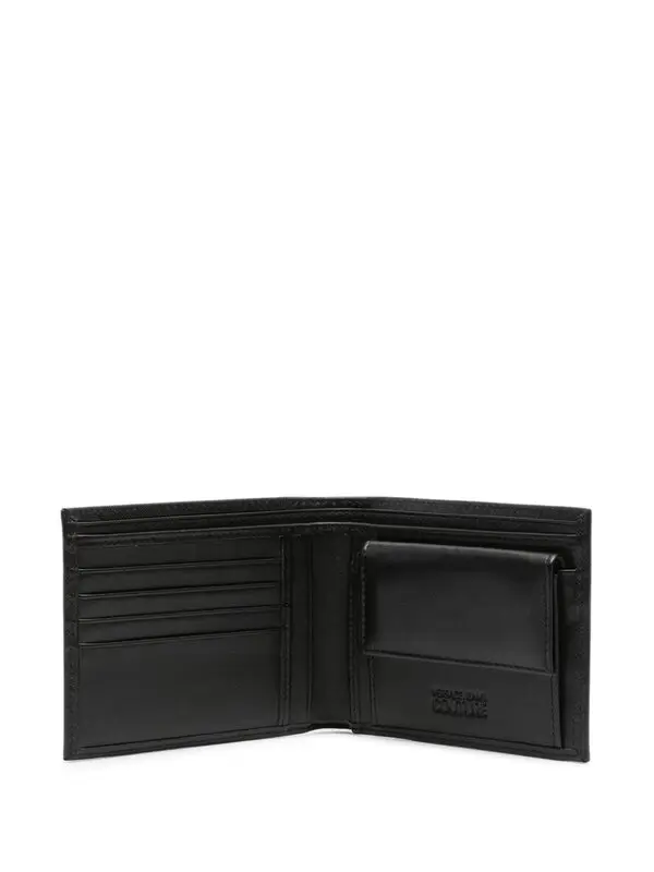 Versace Logo-print Leather Wallet