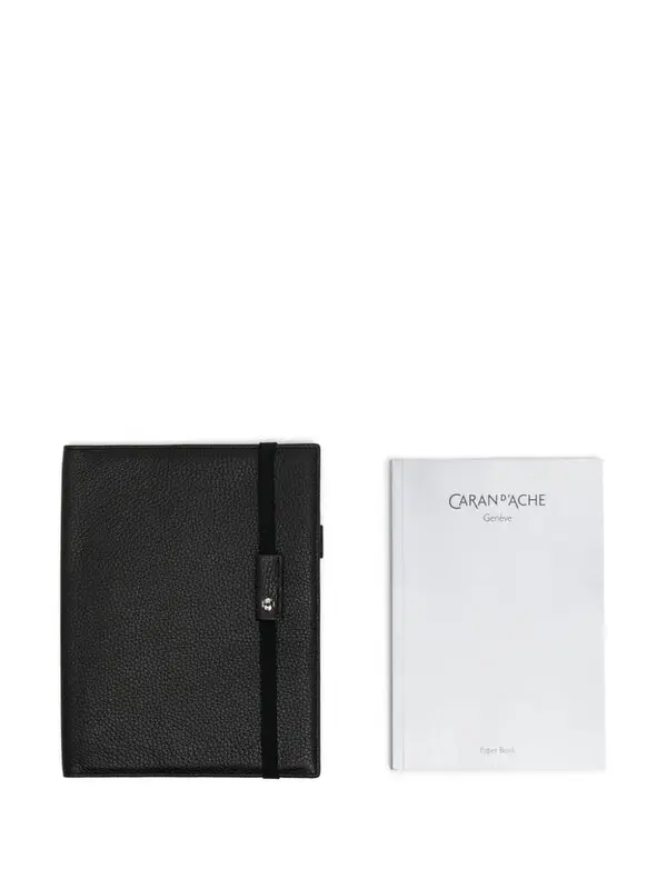 CARAN D'ACHE Leather-cased Paper Notebook
