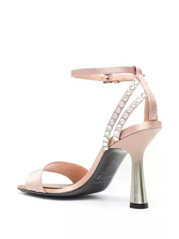 Alberta Ferretti 90mm Crystal-embellished Stiletto Sandals