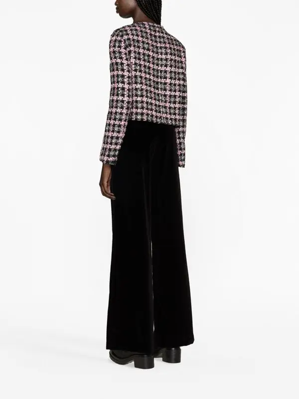MSGM High-waisted Flared Trousers