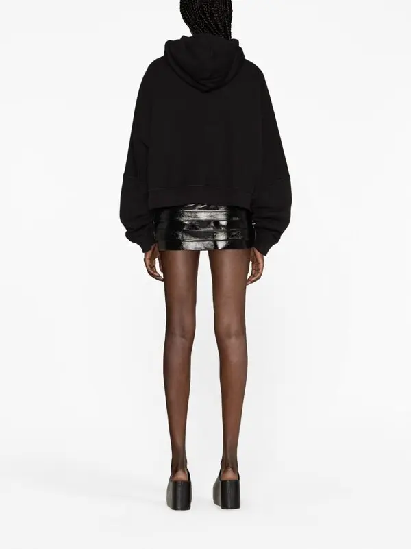 Dsquared2 Logo-print Cotton Hoodie - Black
