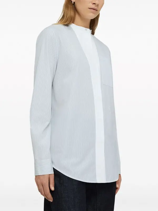 JIL SANDER Striped Cotton Shirt