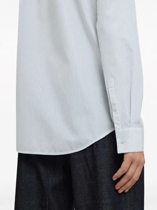 JIL SANDER Striped Cotton Shirt