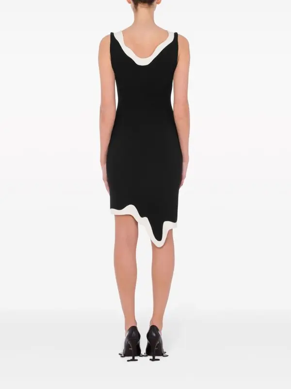 Moschino Trompe L'oeil-motif Midi Dress