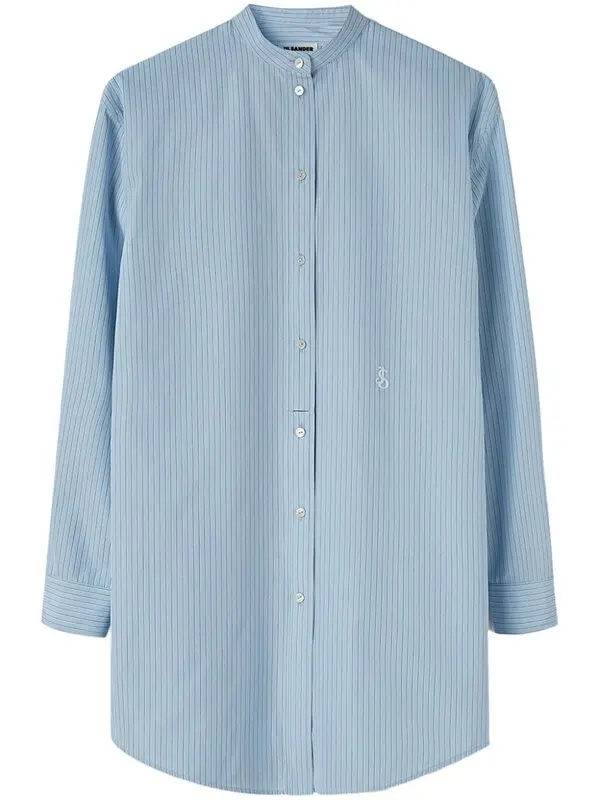 JIL SANDER Striped Cotton Shirt
