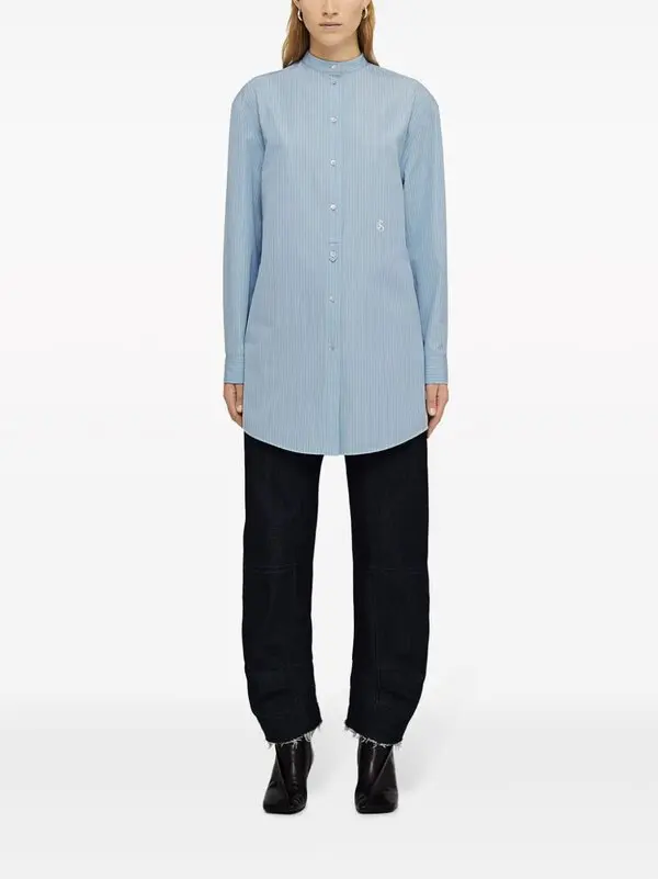 JIL SANDER Striped Cotton Shirt