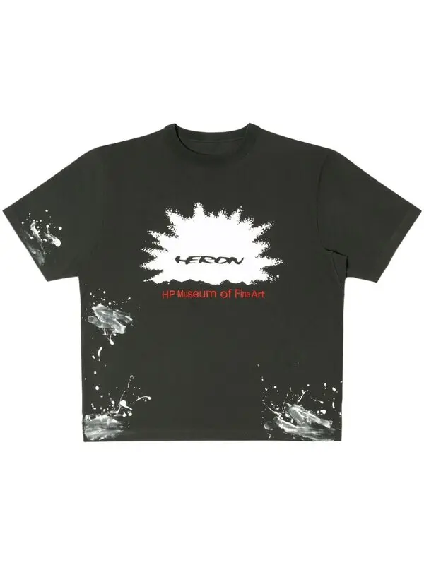 Heron Preston Museum Graphic-print T-shirt - Black