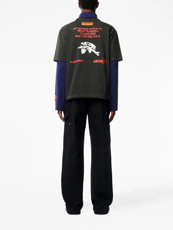 Heron Preston Museum Graphic-print T-shirt - Black
