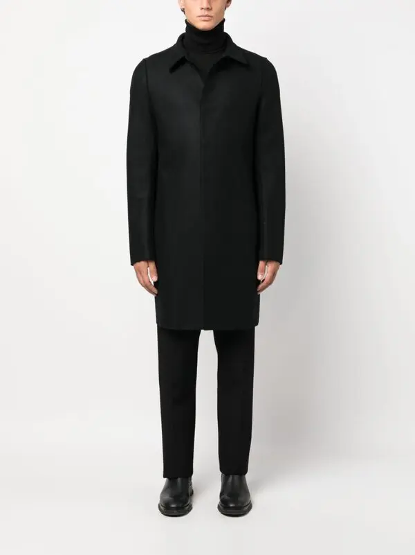 SAPIO Single-breasted Cotton-wool Coat
