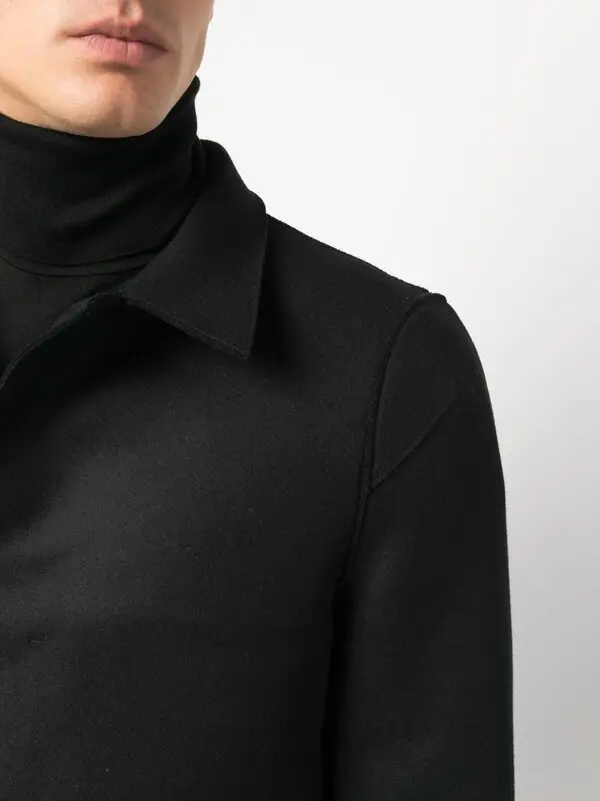 SAPIO Single-breasted Cotton-wool Coat