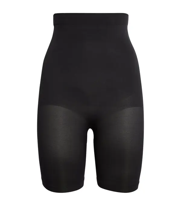 SKIMS Seamless Sculpt Mid-thigh Shorts - Black
