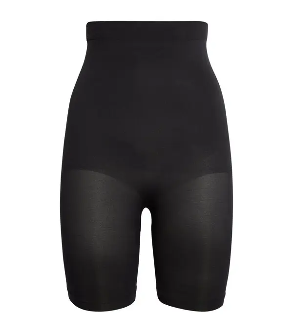 SKIMS Seamless Sculpt Mid-thigh Shorts - Black