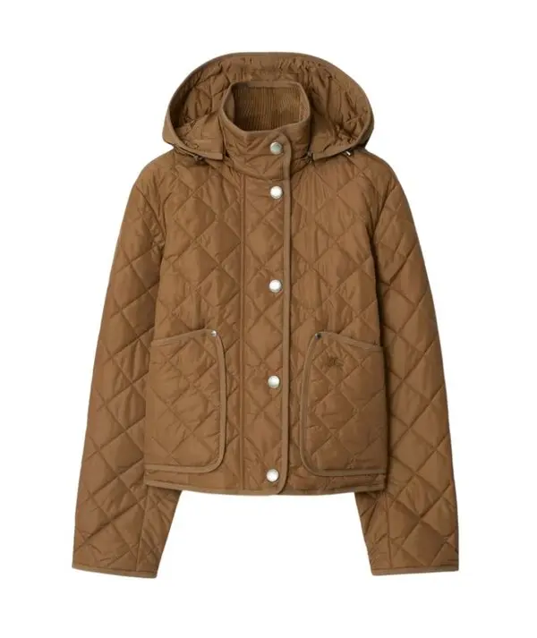 Burberry - Quilted Cropped Nylon Jacket