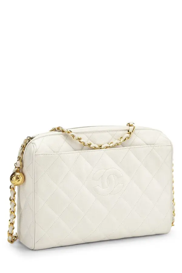 Chanel Quilted Caviar Pocket Camera Bag