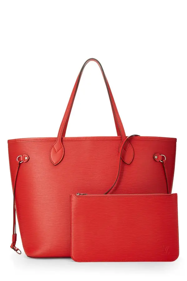 LOUIS VUITTON Epi Neverfull Tote Bag