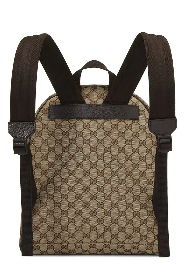 Gucci Original Gg Canvas Backpack - Brown