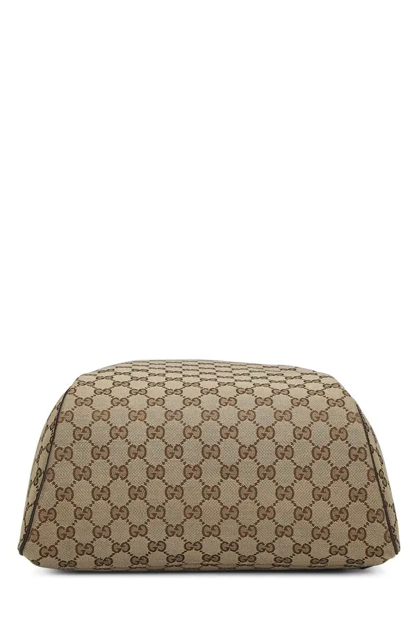 Gucci Original Gg Canvas Backpack - Brown