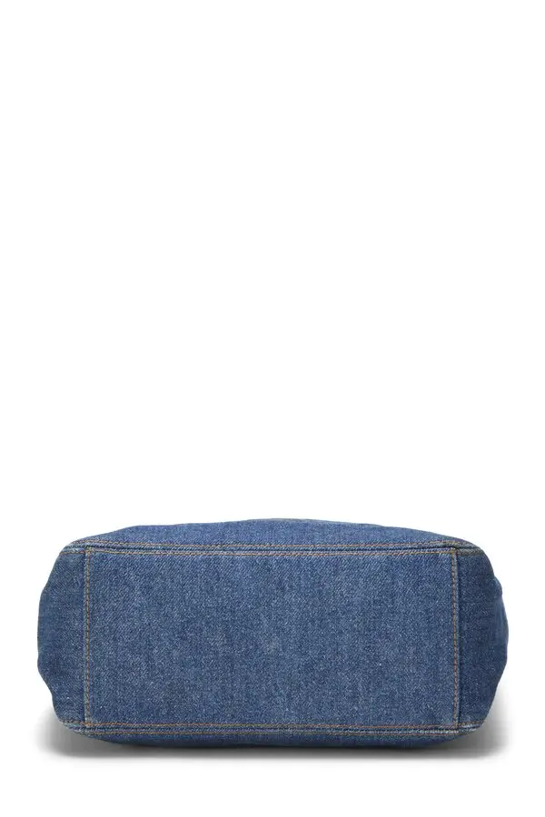 Chanel Denim Bekko Chain Tote