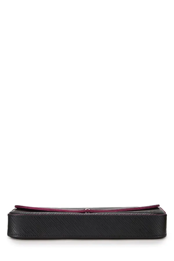 LOUIS VUITTON Monogram Empreinte Pochette Félicie - Black