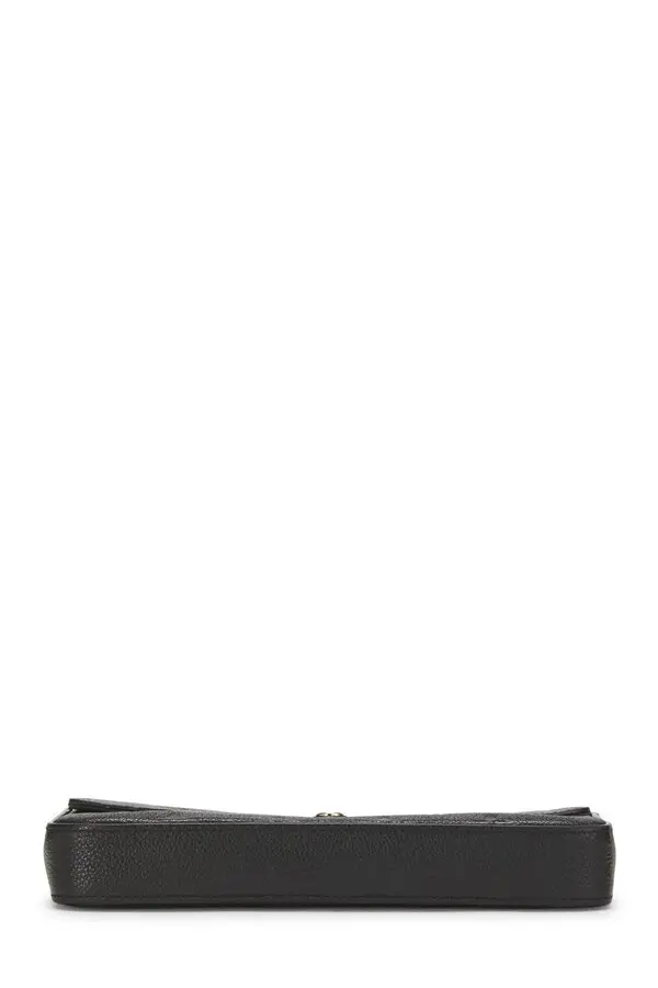 LOUIS VUITTON Monogram Empreinte Pochette Félicie - Black