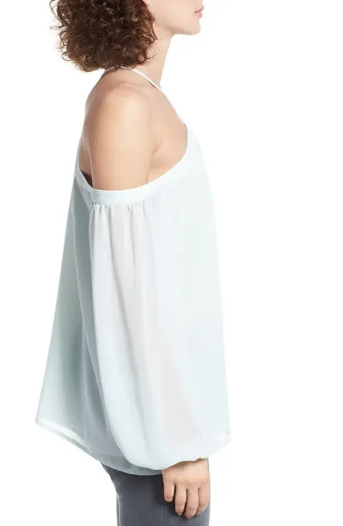 WAYF Liberty Off-the-shoulder Blouse