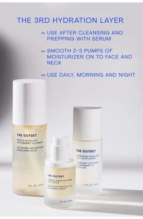 THE OUTSET Nourishing Squalane Daily Moisturizer