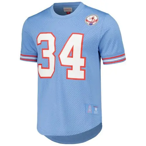 Mitchell & Ness Earl Campbell Houston Oilers Retired Player Mesh Top