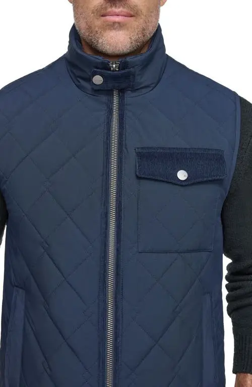 Andrew Marc Barnet Water Resistant Quilted Vest