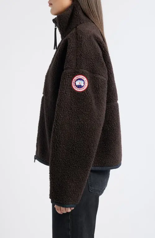 Canada Goose Simcoe Wool-blend Fleece Jacket - Terra