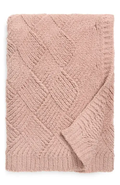 Barefoot Dreams Cozychic™ Diamond Weave Blanket - Willow