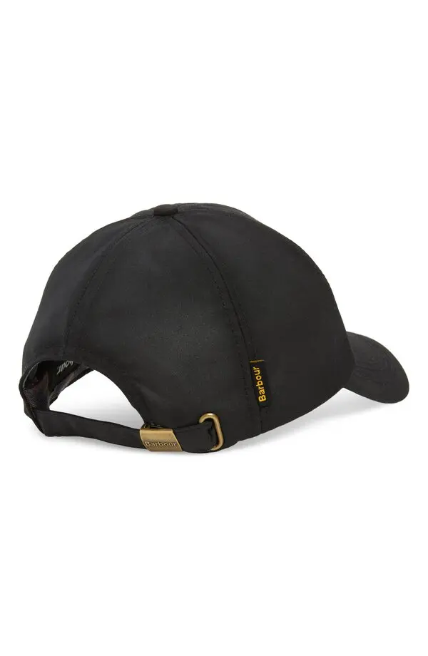 Barbour Waxed Cotton Baseball Cap