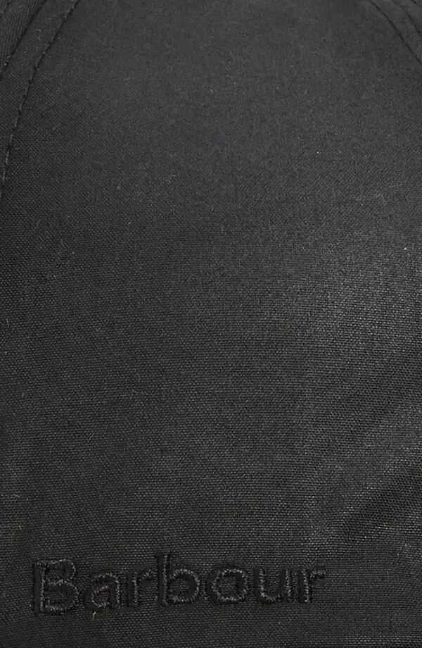 Barbour Waxed Cotton Baseball Cap