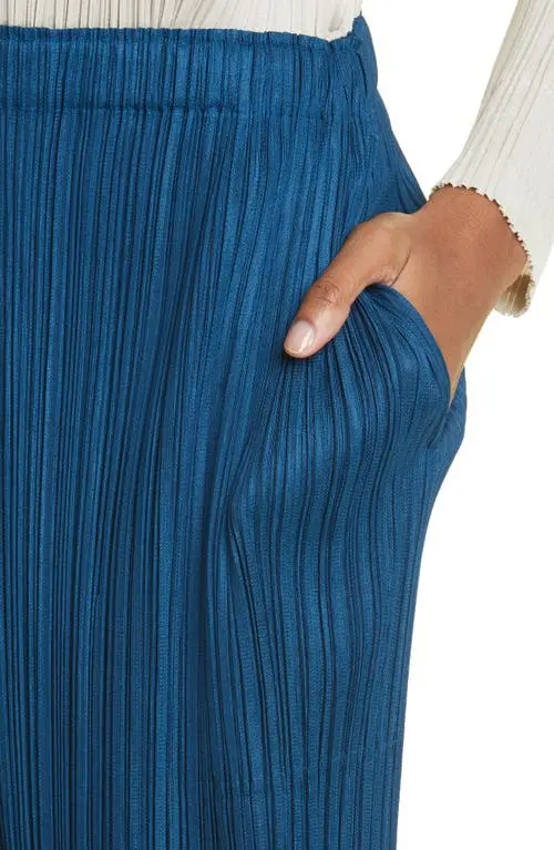 Issey Miyake Thicker Bottoms Pleated Crop Pants
