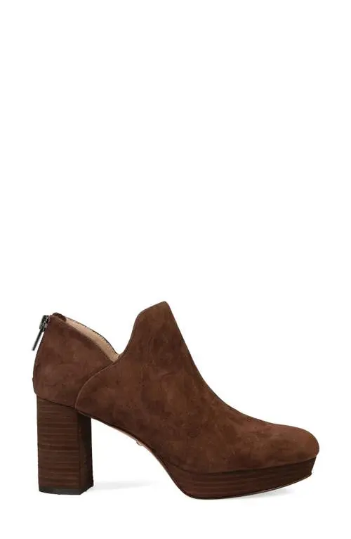 Pelle Moda Lesia Platform Bootie - Dark Oak