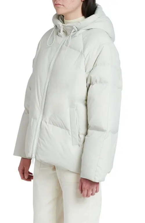 THE RECYCLED PLANET COMPANY Elango Water Resistant Hooded Down Puffer Jacket