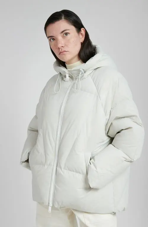 THE RECYCLED PLANET COMPANY Elango Water Resistant Hooded Down Puffer Jacket
