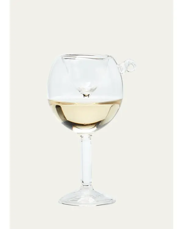 CODY FOSTER & CO Glass Of Chardonnay Wine Ornat - Multi