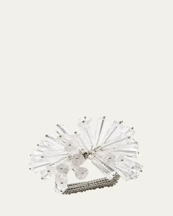 KIM SEYBERT Dazzle Napkin Ring - Clear