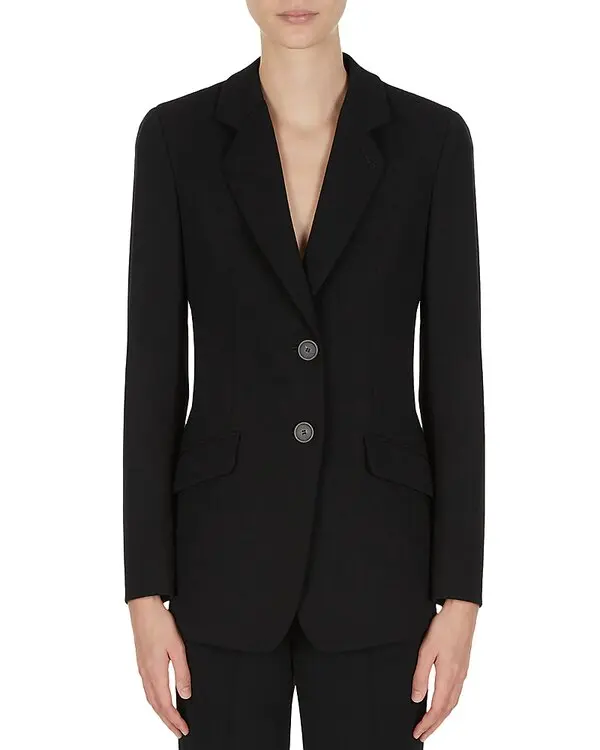 Emporio Armani Barathea Stretch Wool Blazer