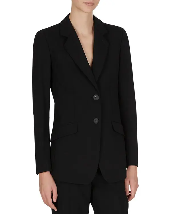 Emporio Armani Barathea Stretch Wool Blazer