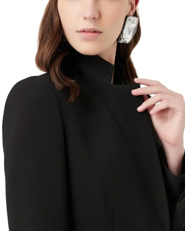 Emporio Armani Cady Crepe Blazer