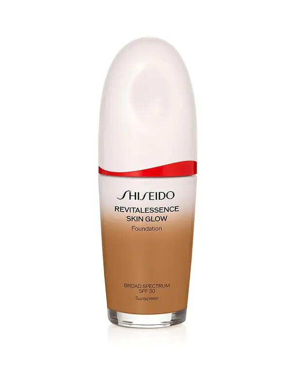 SHISEIDO Revitalessence Skin Glow Foundation 1 Oz - Bronze - Golden Tone For Tan Skin